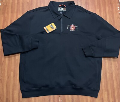 5.11 Mens 4XL TALL Job Shirt canvas 720 Fire Navy New With Tags Navy ...