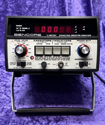 Capacitance Meters - Sencore Lc53