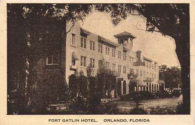 Florida, FL, Orlando, Fort Gatlin Hotel 1920's Postcard | eBay