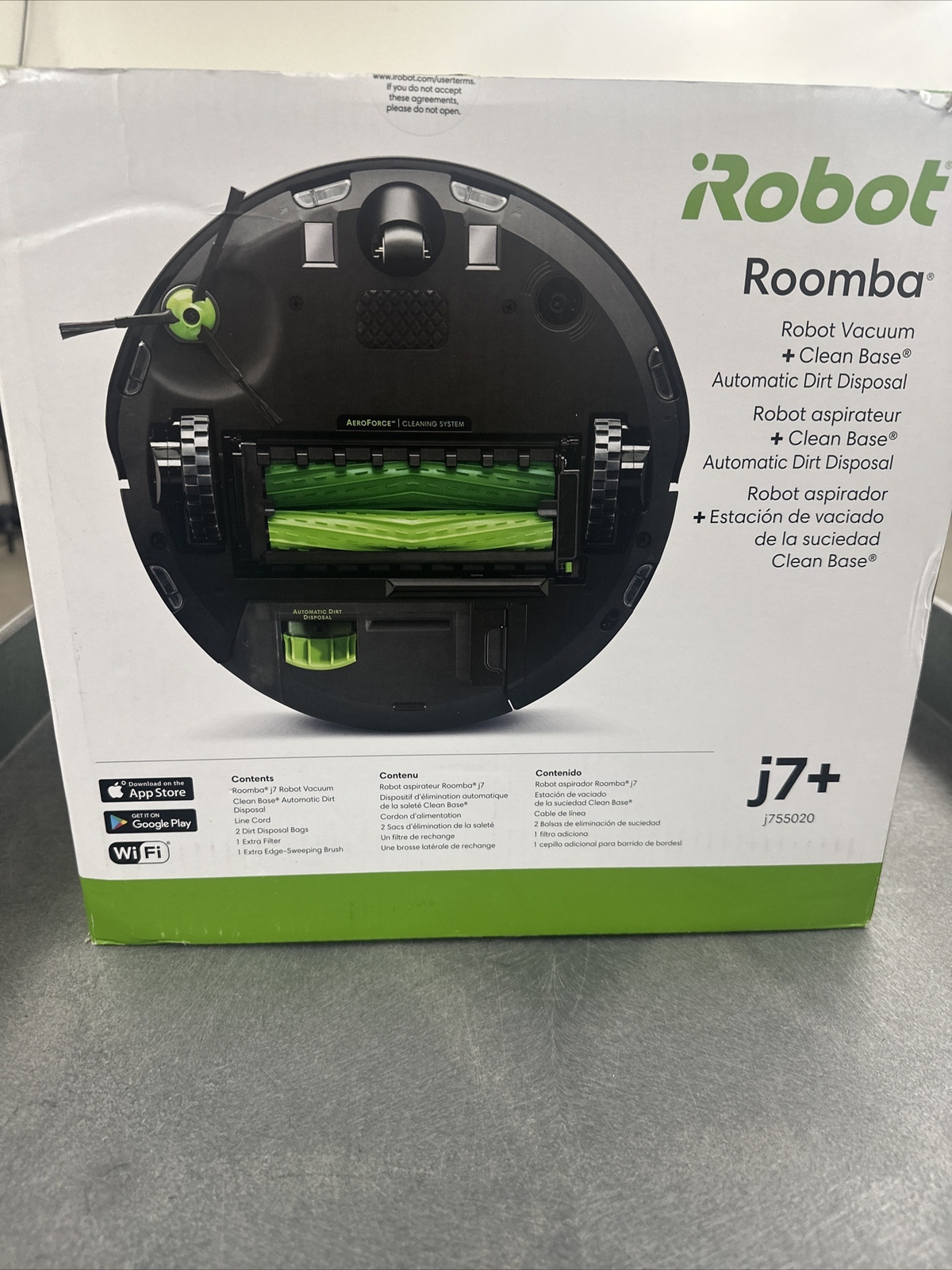 iRobot Roomba j7+ Self-Emptying Robotic Vacuum Cleaner - (J755020 ...