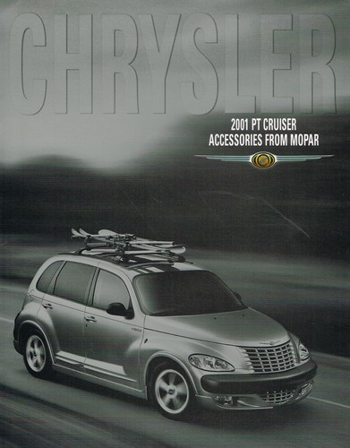2001 Chrysler PT Cruiser ACCESSORIES / OPTIONS Brochure:Roof RACK ...