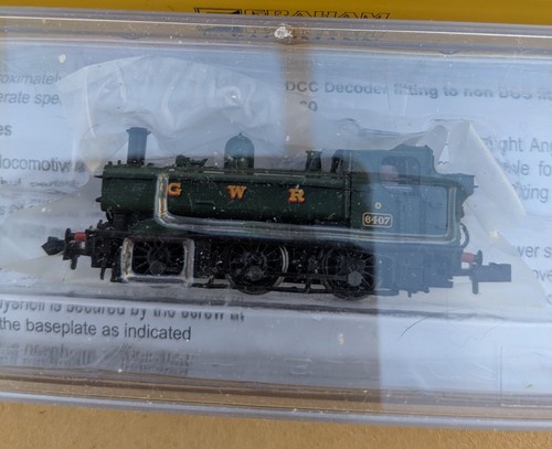 Boxed Graham Farish N Gauge Locomotive 371-985 Class 64XX Pannier Tank ...