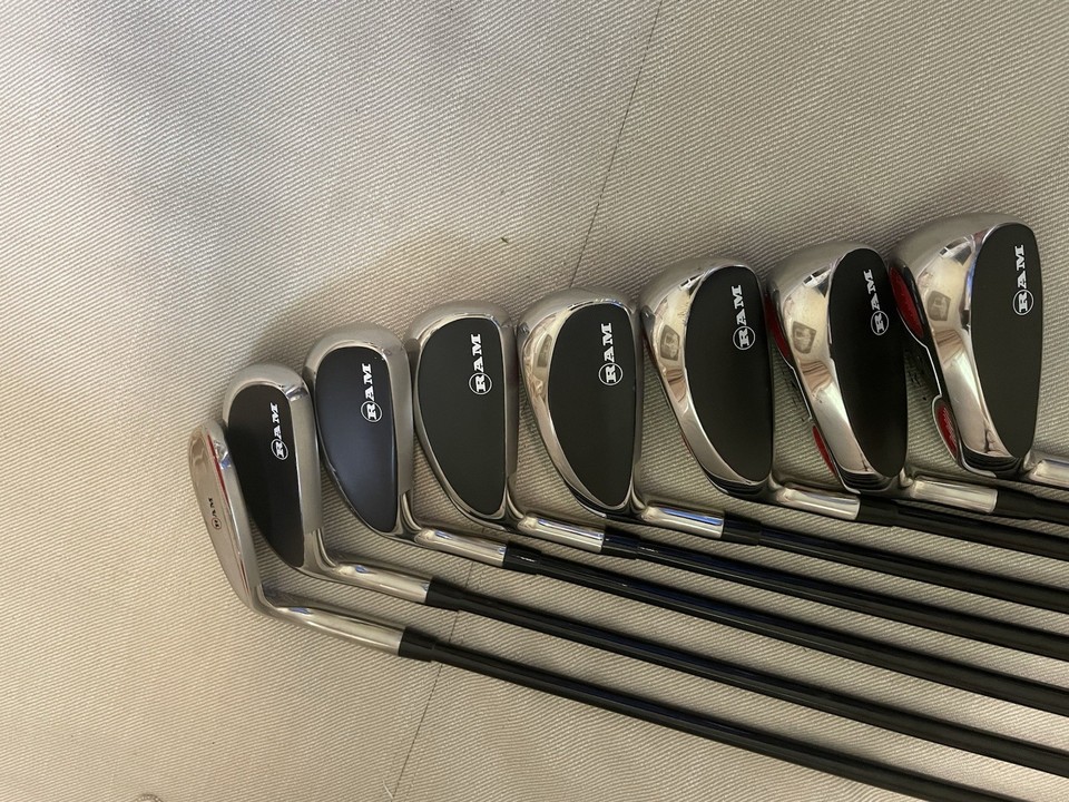 Ram Golf Laser Hybrid Irons Set 4-SW (8 Clubs) - Mens Left Hand | eBay