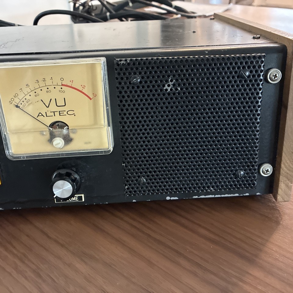 Vintage Rare Altec audio distribution amplifier 20 Studio Volume Vu ...