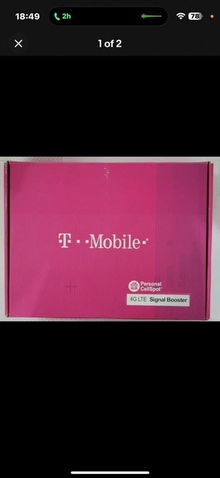T-Mobile 4G LTE CellSpot Signal Booster - open box - 2ND GEN. | eBay