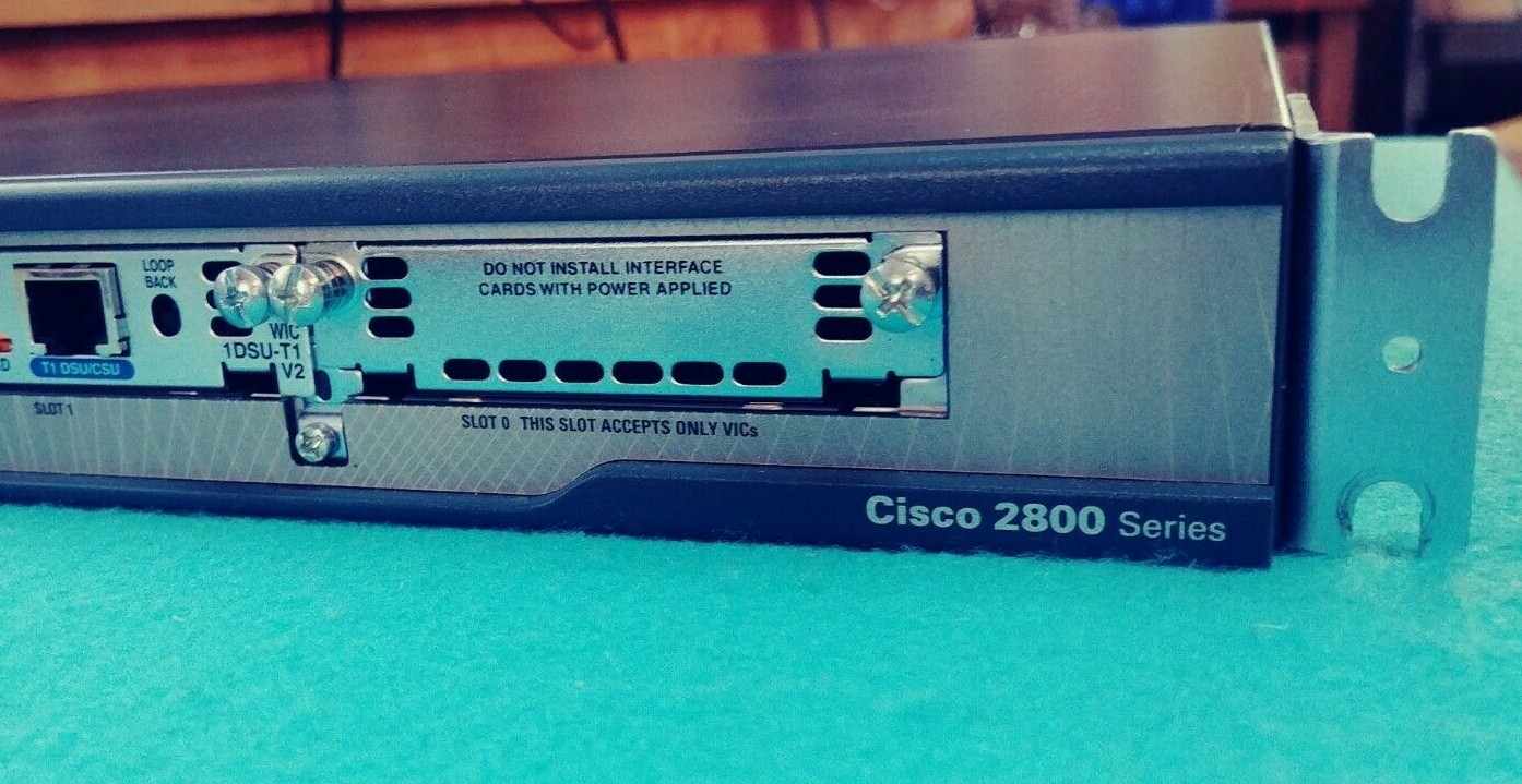 CISCO SYSTEMS ROUTER MODEL 2801 | eBay