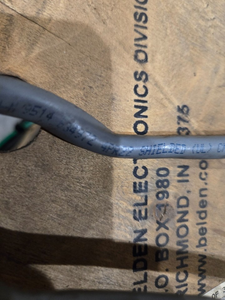 Belden 9514 High Perform Instr 4 Pr #22 Str TC PVC OS PVC Jkt PLTC 1000 ...