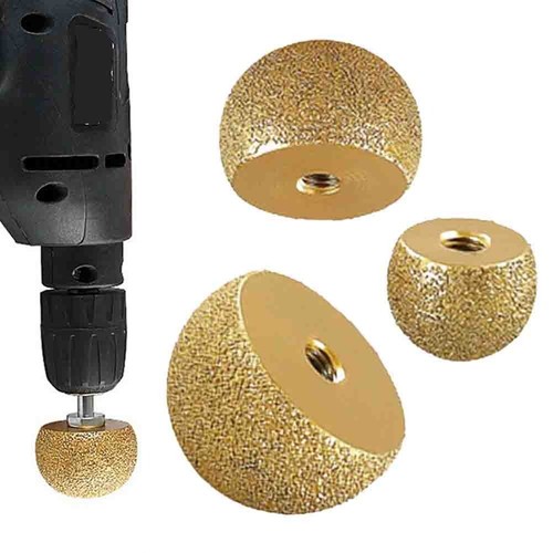 Versatile Diamond Coated Grinding Head for Stone Inner Arc C M10 ...