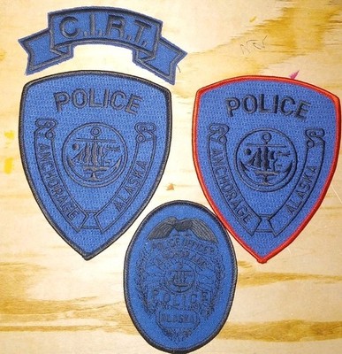 Patch ~ ALASKA AK ANCHORAGE POLICE SUMMER SWAT CIRT BLUE HONOR GUARD ...