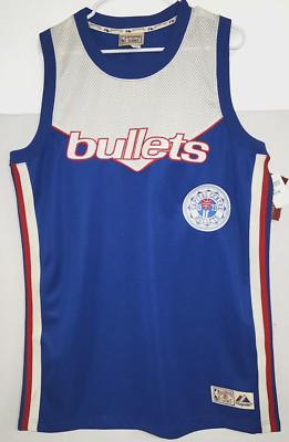 Washington Bullets NBA Hardwood Classics Men's Basketball Jersey Size ...