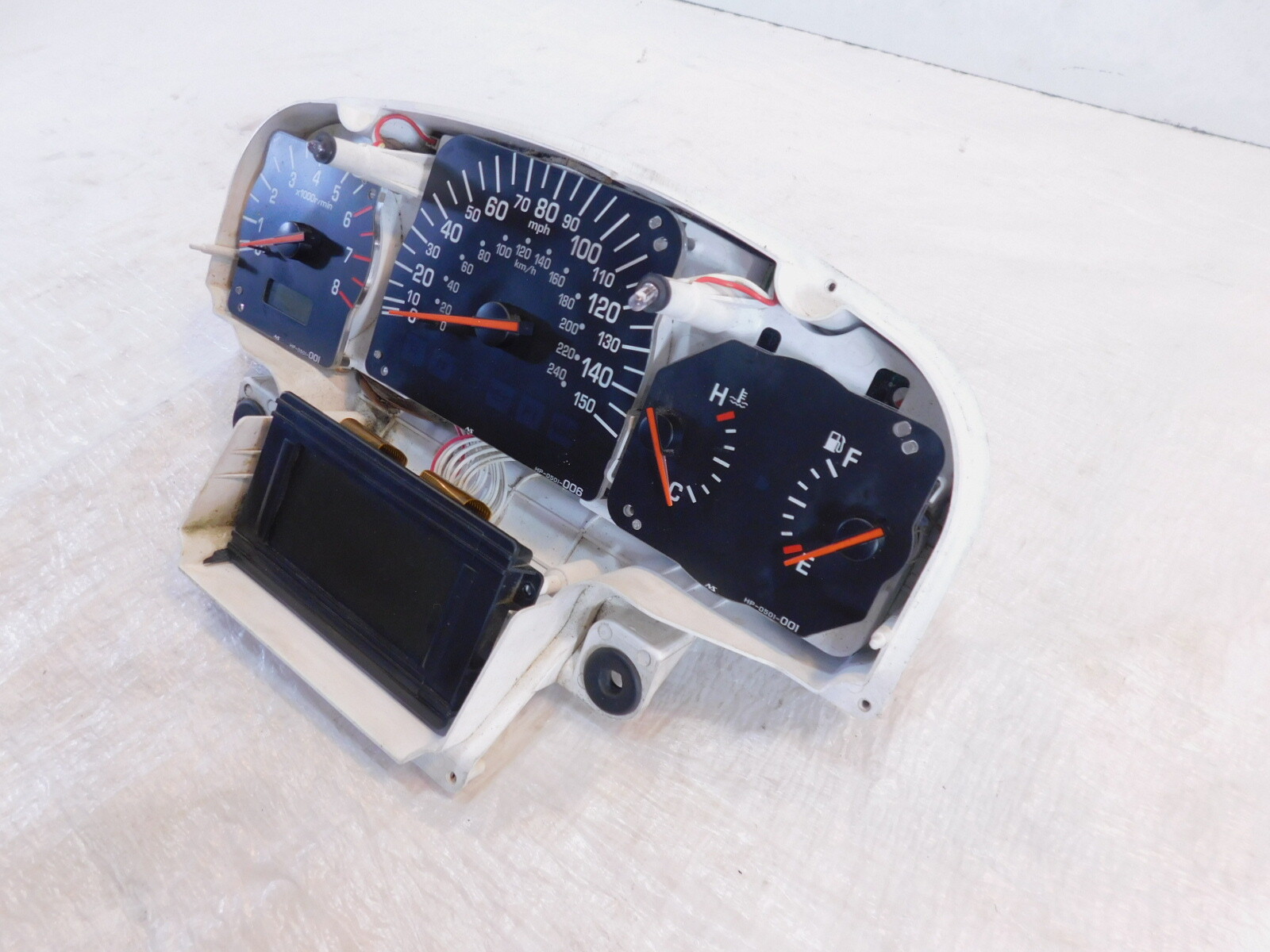 Honda GL1800 Goldwing Speedometer Tachometer Tach Instrument Cluster ...