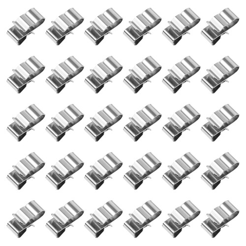 50 Pcs Stainless Wire Rope Clips Solar Power Cable Clips Solar Power ...