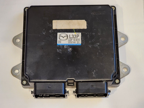 OEM 2007 MAZDA CX7 CX-7 2.3L TURBO ECM ECU CONTROL MODULE PCM L33P 18 ...