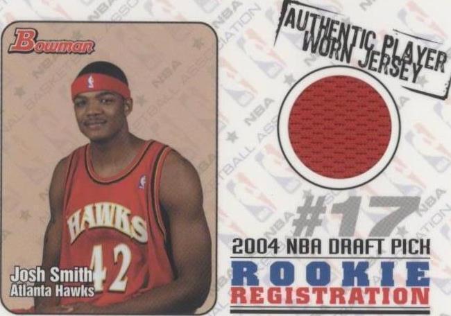 2004-05 Bowman Draft Picks & Prospects - Rookie Registration Jerseys ...