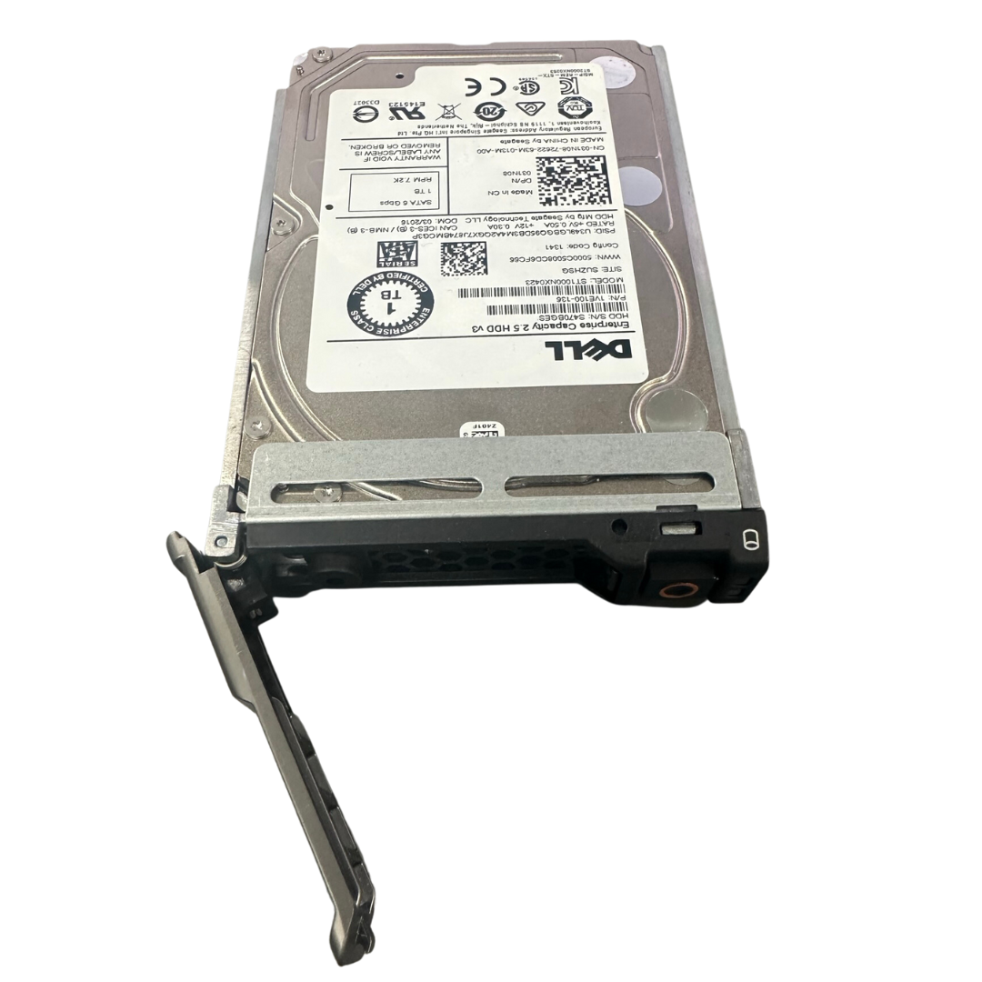 Dell Enterprise Class 1TB HDD DP/N 31N08 SATA Hard Drive 6Gbps 7.2K w ...