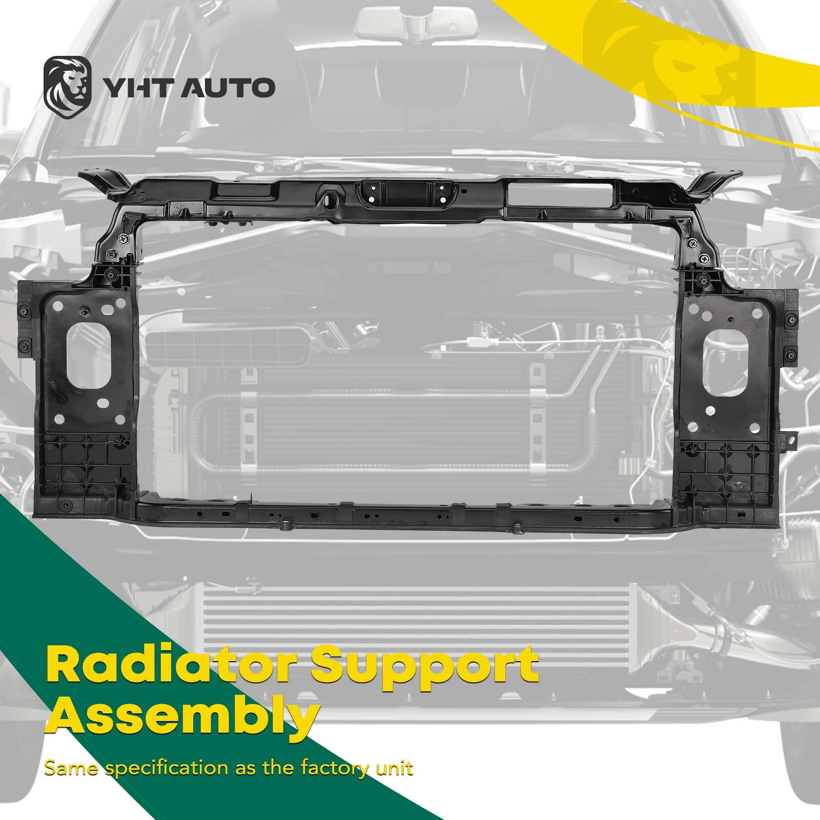 1x Radiator Support Assembly for Hyundai Elantra 2011-2013 1.8L 2.0L ...