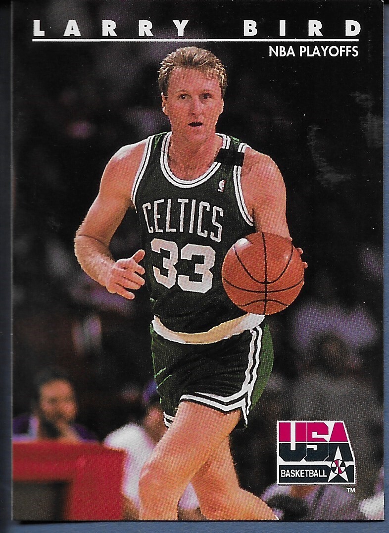 LARRY BIRD 1992 SkyBox USA Celtics Basketball Card #15 CELTICS NBA ...
