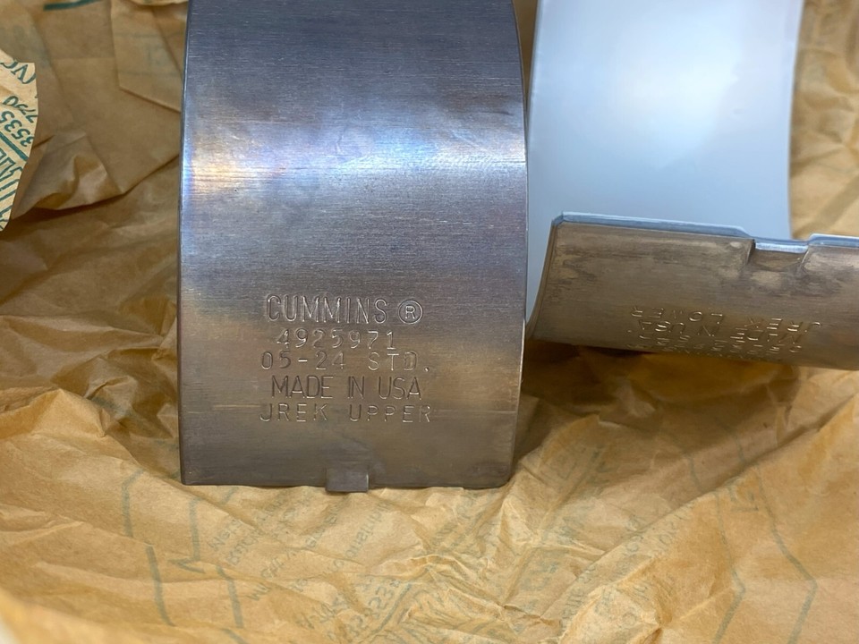 Genuine Cummins Rod Bearing Kit 4089405 for ISX/QSX Engines | eBay