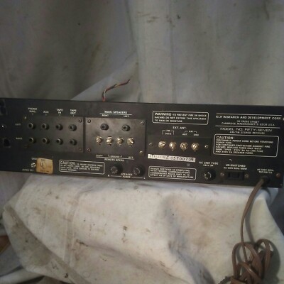 Klh model 57 rear panel | eBay