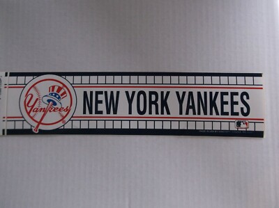 WinCraft NEW YORK YANKEES Bumper Sticker 802 | eBay