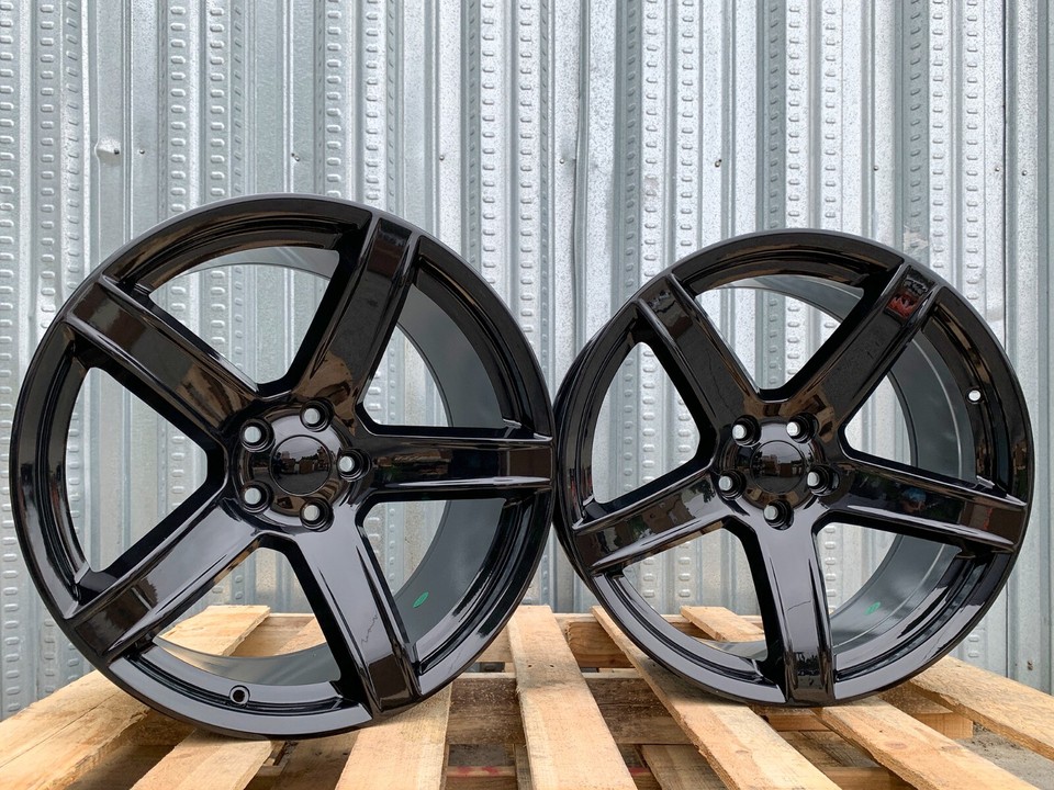 20" WHEELS FOR DODGE CHALLENGER CHARGER GT RT SRT SXT HELLCAT GLOSS ...