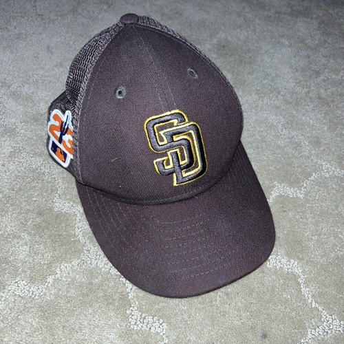 SAN DIEGO PADRES NEW ERA Low Profile HAT 5950 7 Sewn Logos Spring ...