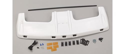 Summit 1999-2007 Ford F250 F350 Excursion Cab Visor Lighted Fiberglass ...