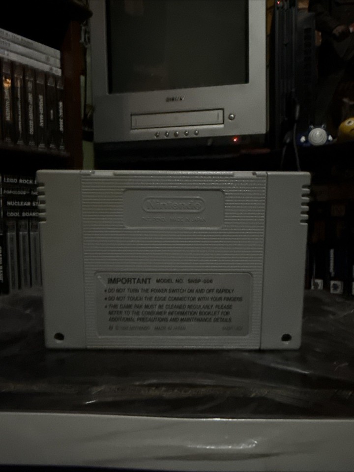 Super Mario World (1992) Super Nintendo SNES Video Game CARTRIDGE ONLY ...