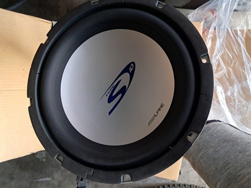 Alpine Type S 10" High Performance Subwoofer SWS-1040 | eBay