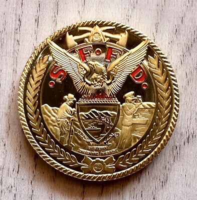 SFFD SAN FRANCISCO FIRE DEPT Challenge Coin | eBay