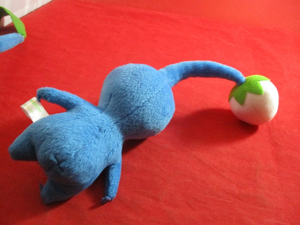Blue Pikmin Set (Leaf Bud Flower) Pikmin Nintendo Gamecube 2001 Beanbag ...