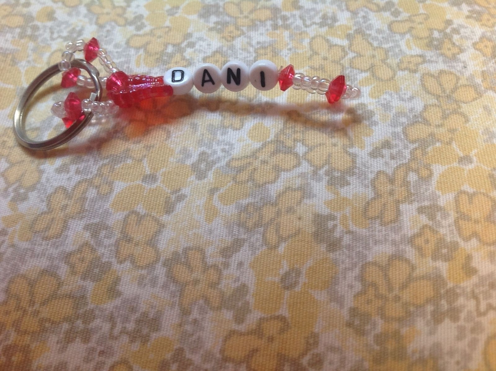 PERSONALIZED KEYCHAIN OR ZIPPER PULL WITH THE NAME Dani-HAND MADE-NEW ...