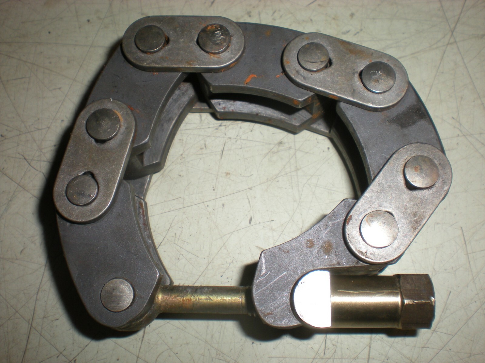 Lot of (13) Cefilac 55 Chain Clamps - Some rust from storage - All nuts ...