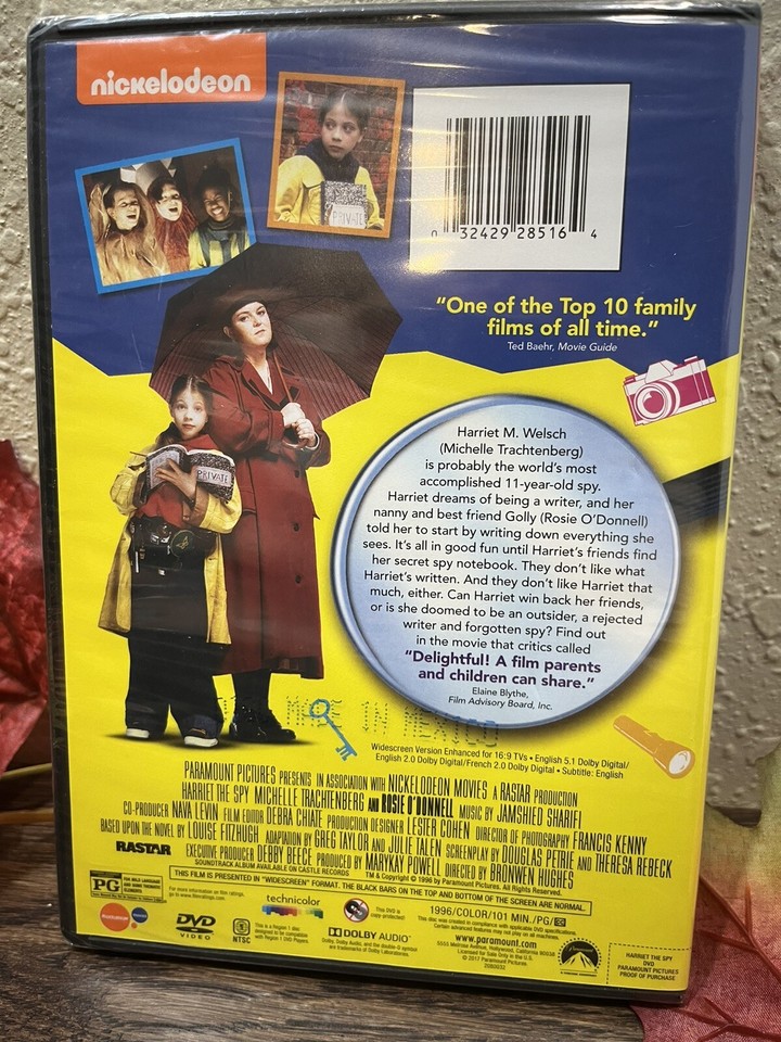 HARRIET THE SPY New Sealed DVD rated PG 1996 32429285164 | eBay
