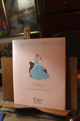 Vintage Walt Disney World Cinderella's Royal Table Photo Folder EMPTY ...