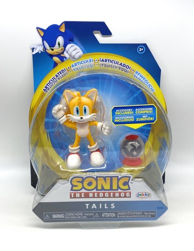 Jakks Pacific Sonic The Hedgehog Tails 4” Action Figure With Invincible ...