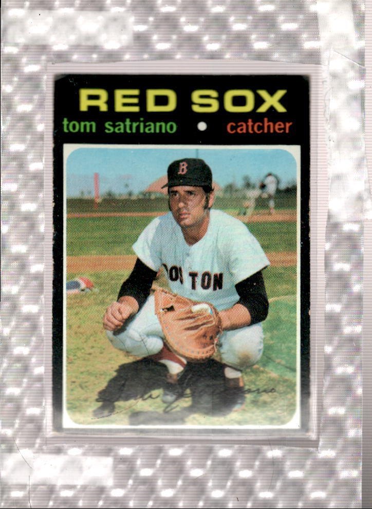 1971 Topps #557 Tom Satriano VG/EX Very Good/Excellent Red Sox ID:39976 ...