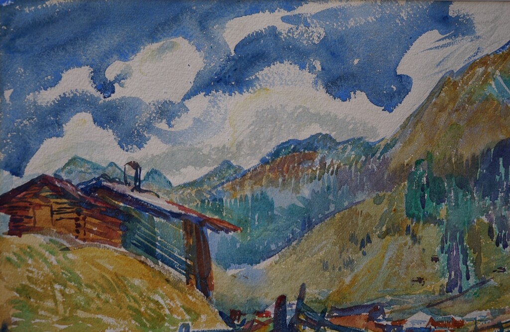 Davos 1925 Gisbert Palmié Expressionist Stafelalp | eBay.de