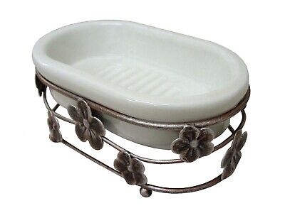 (24953) Soap Bath Foot Ceramic Forging Daisy Grey | eBay Australia