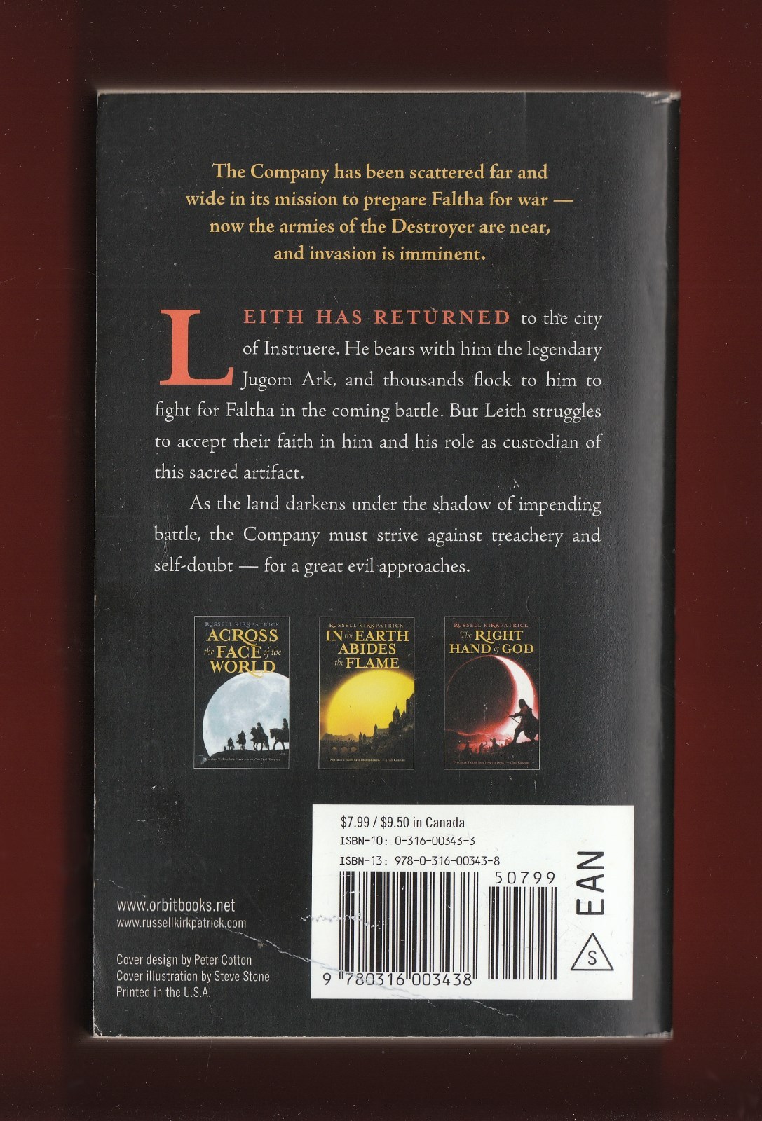 Right Hand of God by Russell Kirkpatrick (2008, Perfect) for sale ...