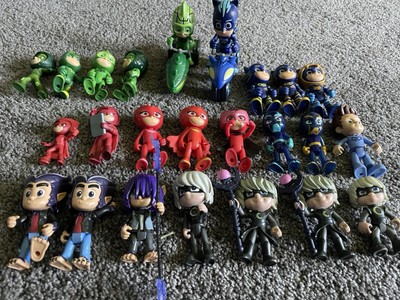 PJ Masks 3" Figure Lot Of 24 Motorcycles Catboy Owlette Gekko Luna Girl ...