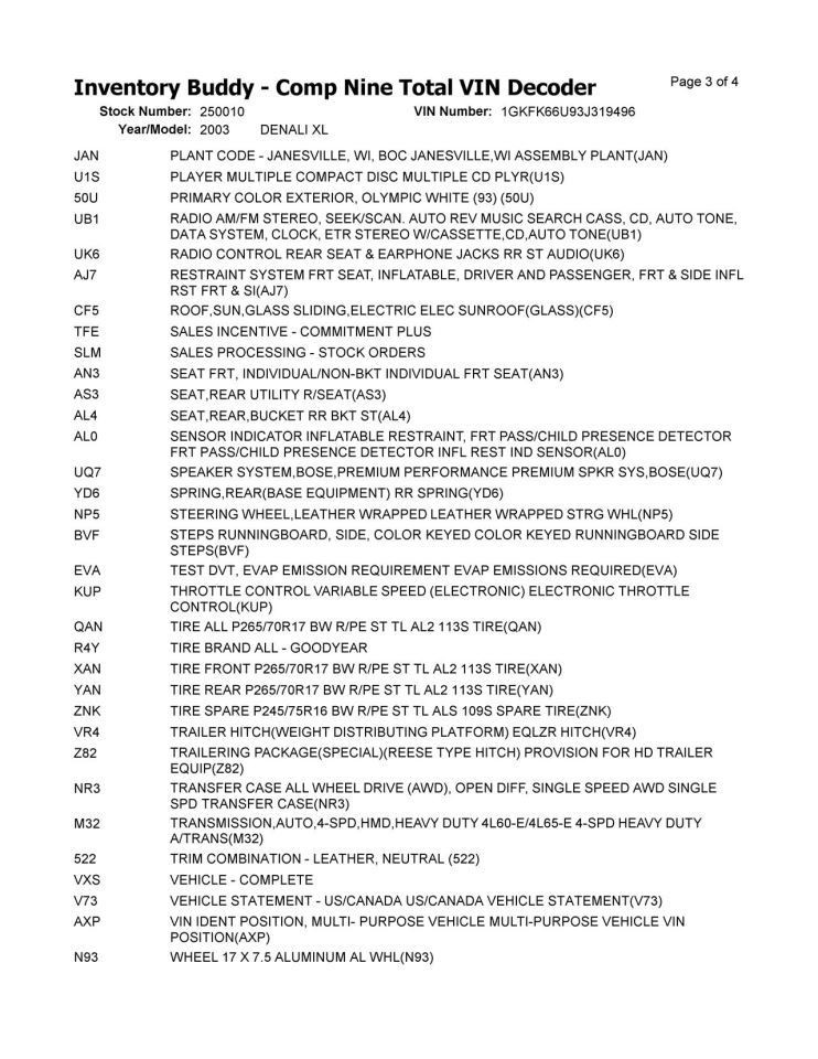 Wheel Classic Style Creased Door Skin 17x7-1/2 Fits 02-07 SIERRA DENALI ...