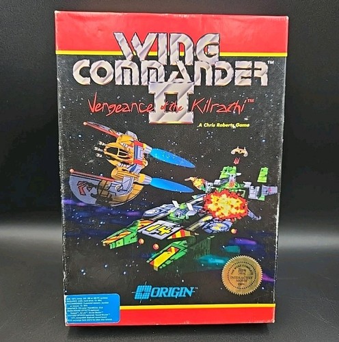 1991 Wing Commander II Vengeance Of The Kilrathi With Speech Accessory ...