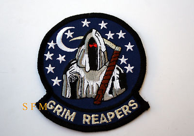 4451st TEST SQUADRON GRIM REAPERS HAT PATCH US AIR FORCE NELLIS AFB ...
