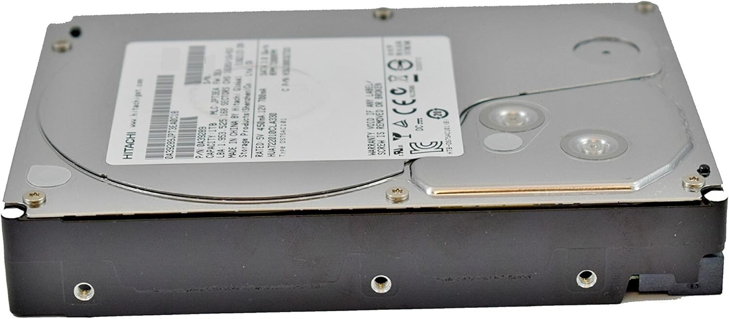(USED) HITACHI 1TB SATA ENTERPRISE GRADE HARD DRIVE MODEL ...
