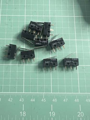 OMRON micro Switch (10 PCs) SPDT D2F-L OMRON | eBay