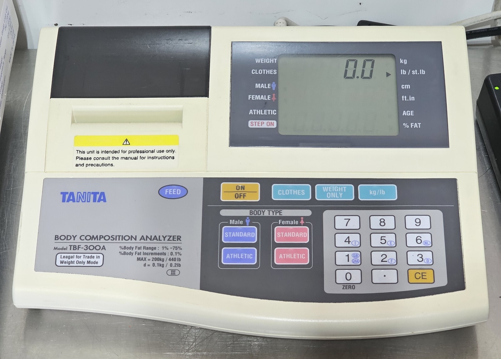 Tanita+TBF+300a+Body+Composition+Analyzer for sale online | eBay