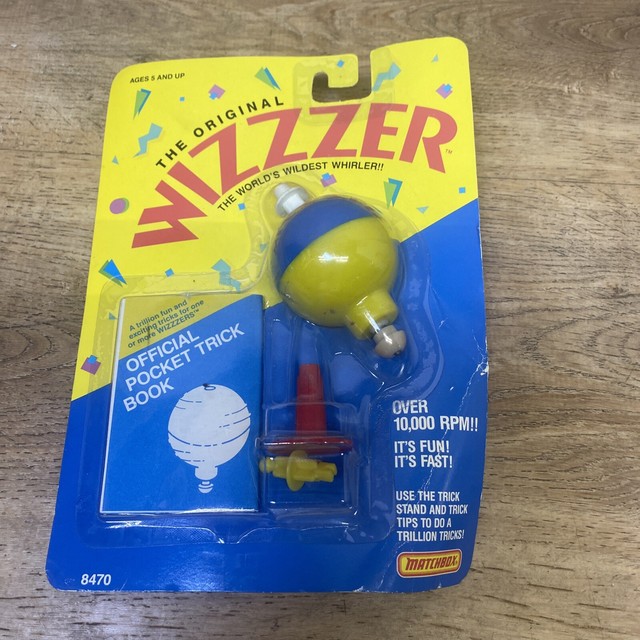 The Original Wizzzer Spinning Top 1988 Matchbox Vintage RARE 8470 ...