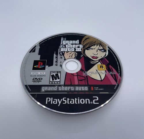 Grand Theft Auto III GTA 3 PS2 Disc Only (Sony PlayStation 2, 2003 ...