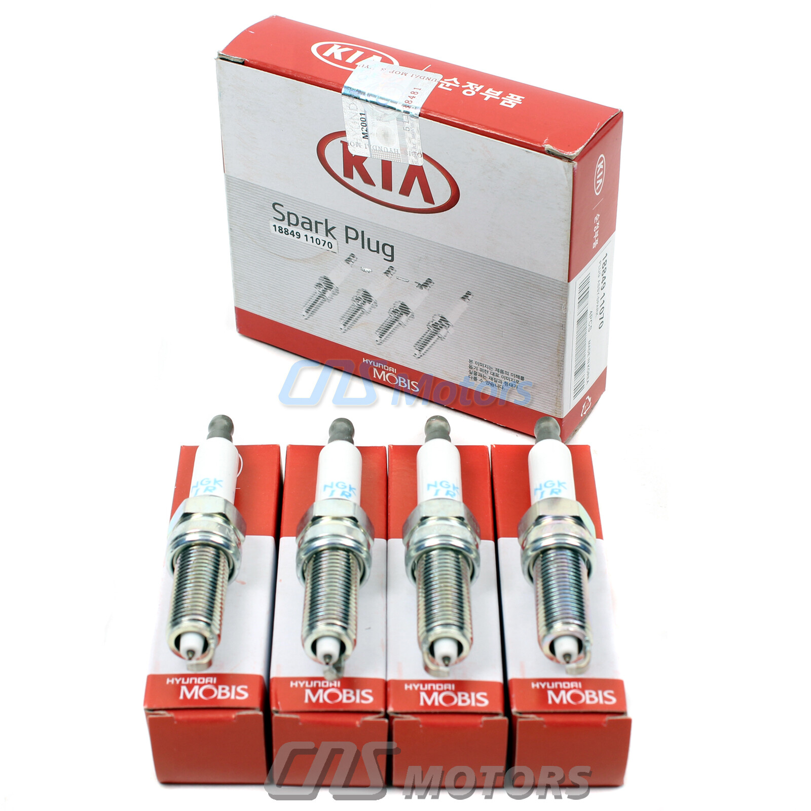 GENUINE Spark Plugs 4PCS for 2015-2024 Hyundai Genesis Kia 1884911070⭐⭐ ...